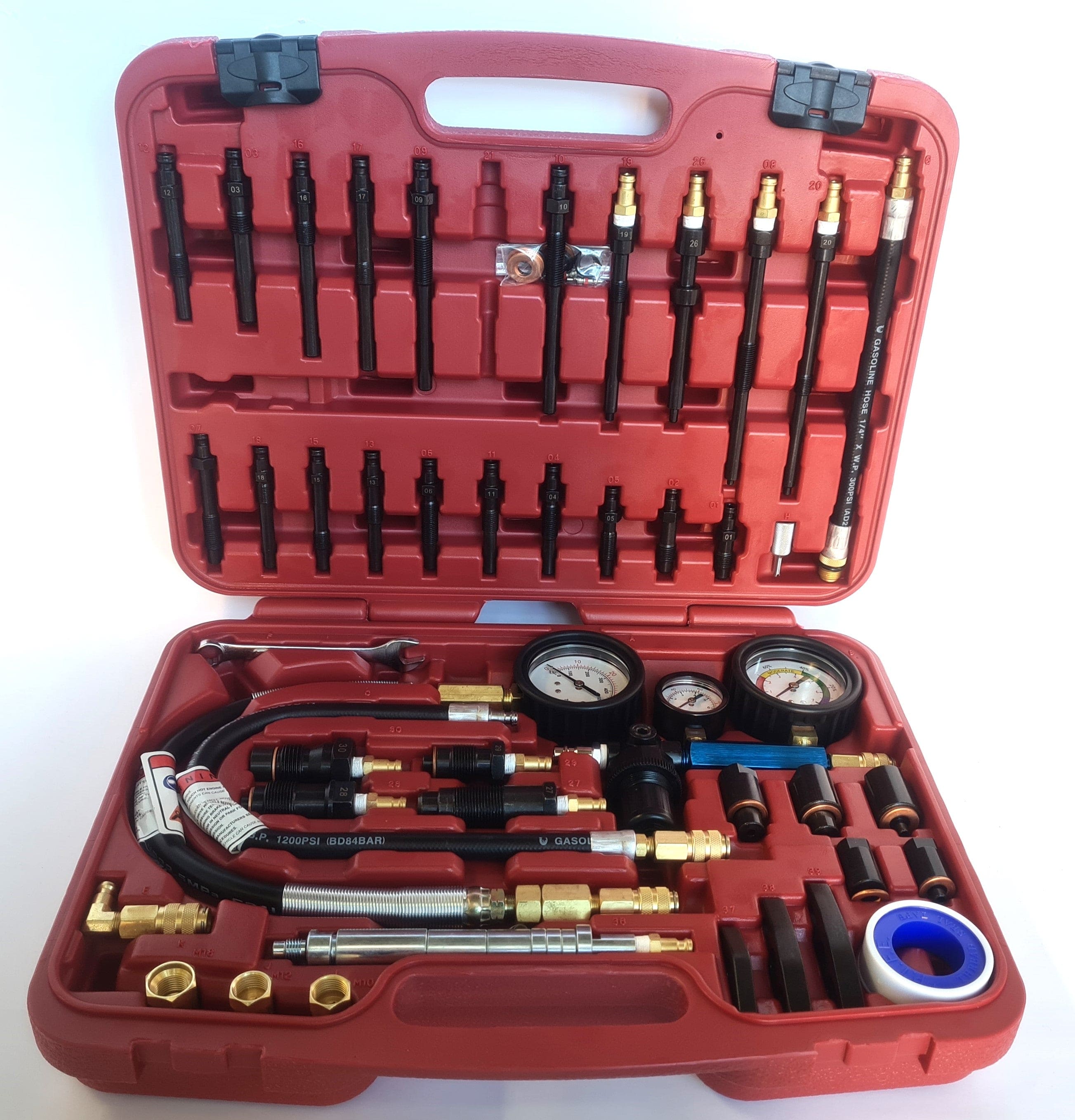 Comprehensive Compression & Leakage Test Kit - Petrol and Diesel Vehic ...