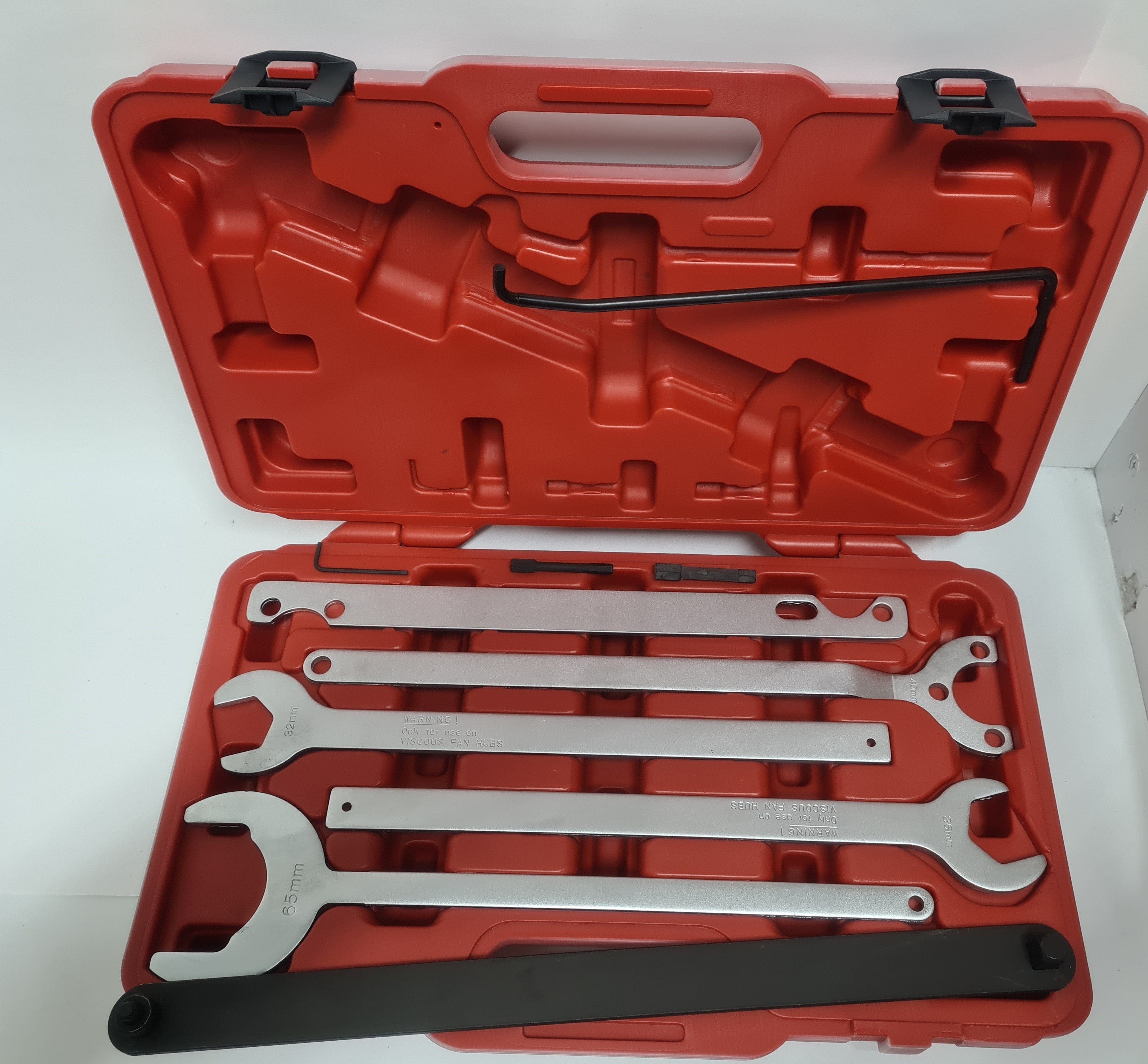 Fan Clutch & Hub Wrench Set (Mercedes BMW) 7pc – Specialist Tools Australia
