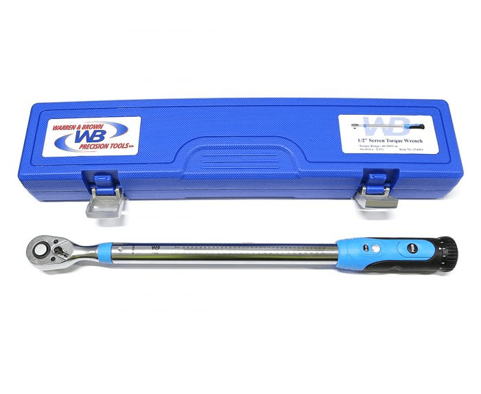 Warren & Brown Screen Torque Wrench 1/2" drive 40 - 200Nm – Specialist ...